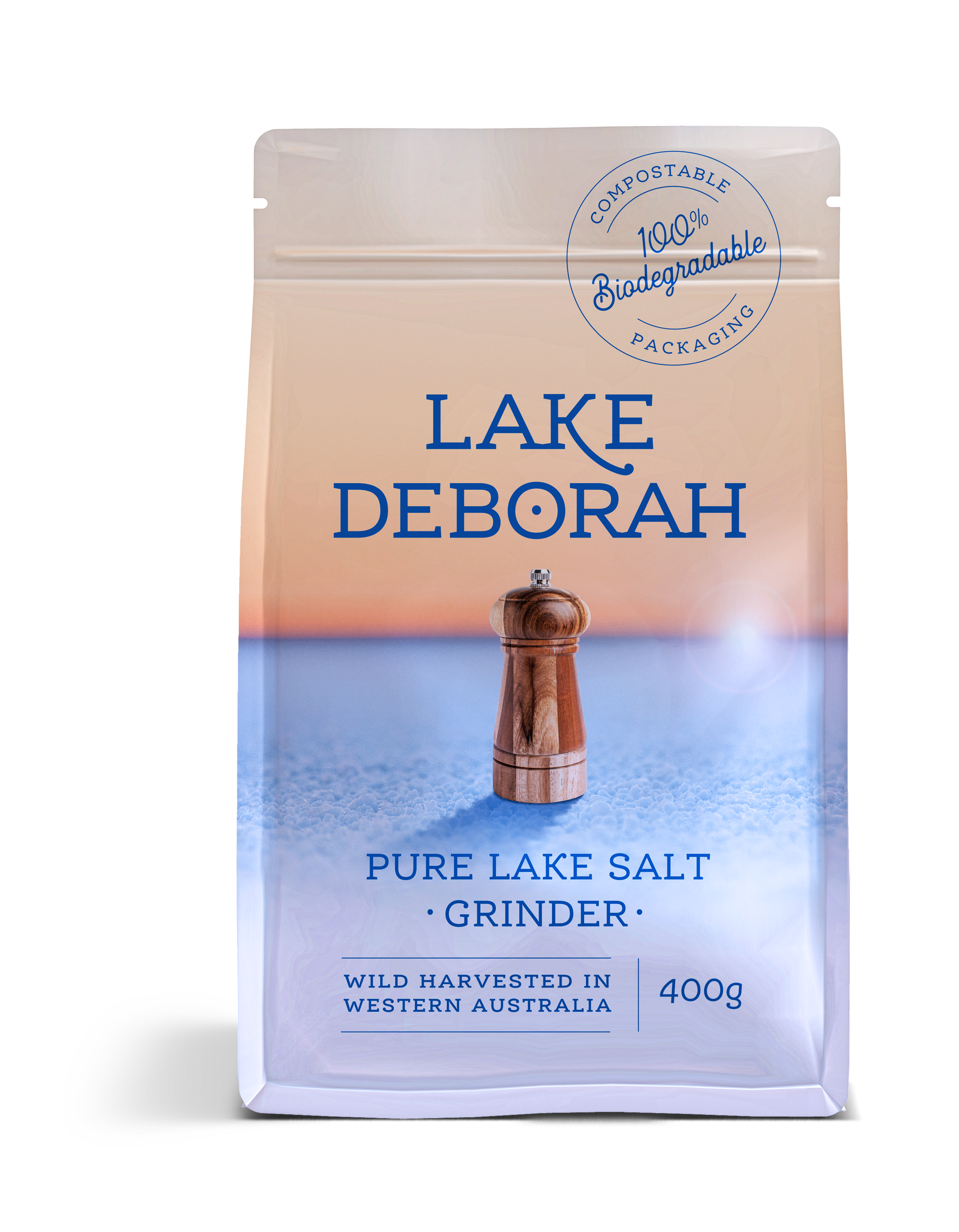 Lake Deborah 400g Grinder Salt (Pack of 6) — Total 2.4kg – Lake Deborah ...